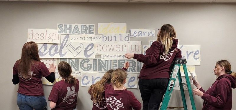 Graphic Design Class Assists with Elementary School's STEM Classroom ...